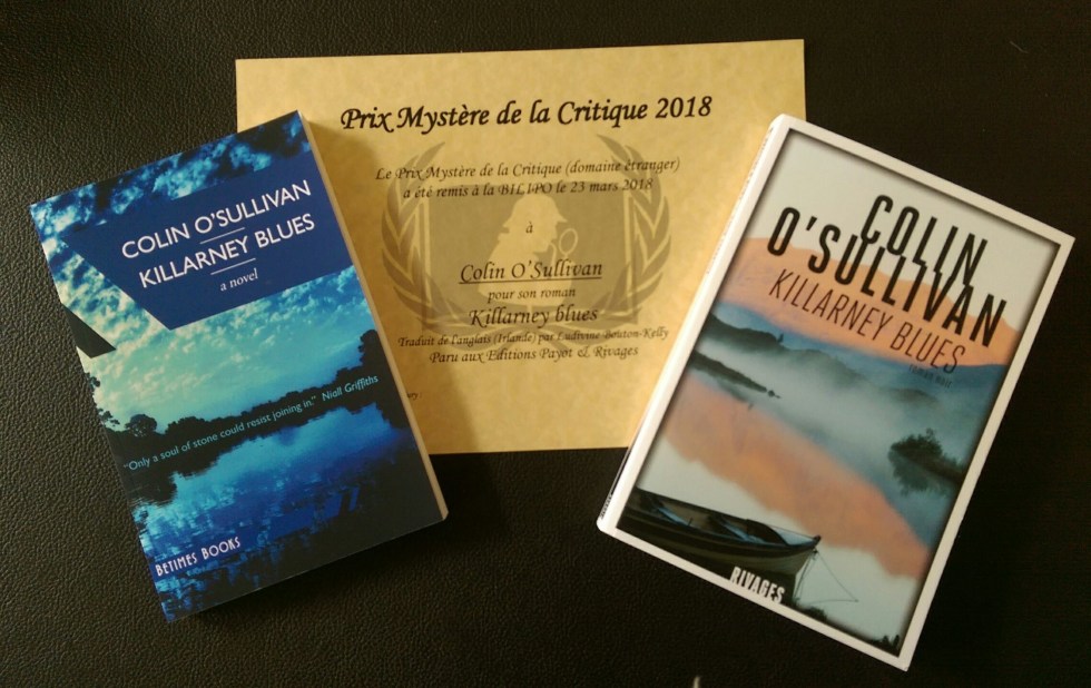 Colin O’Sullivan wins the “Prix Mystère de la critique” in France for ...